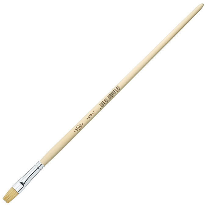 Wistoba Gussow-Pinsel, flach, mittellang | Pinsel Shop